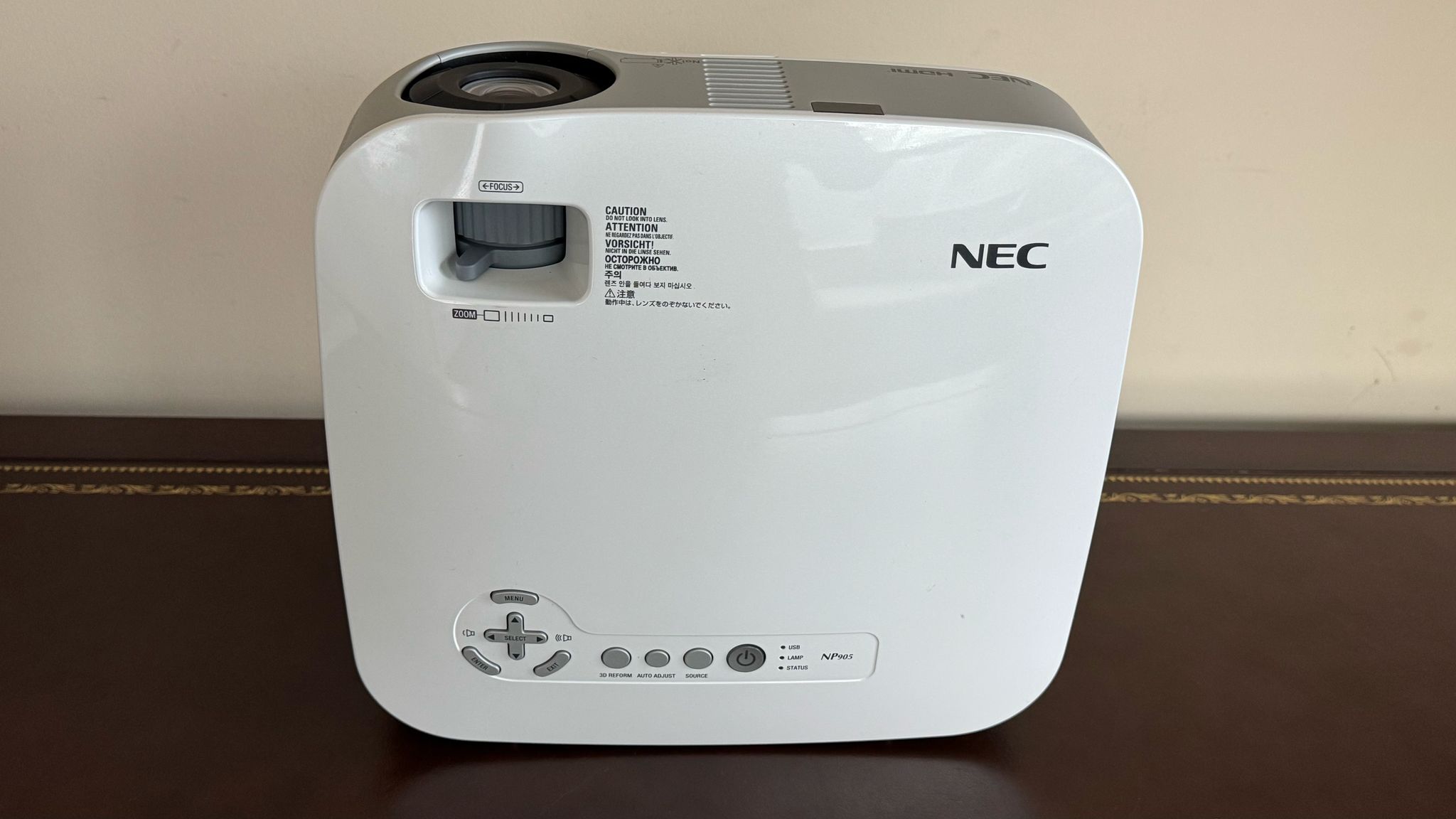 NEC NP905 LCD Projector | 3000 Lumens | Wireless Connectivity - Ryan ...