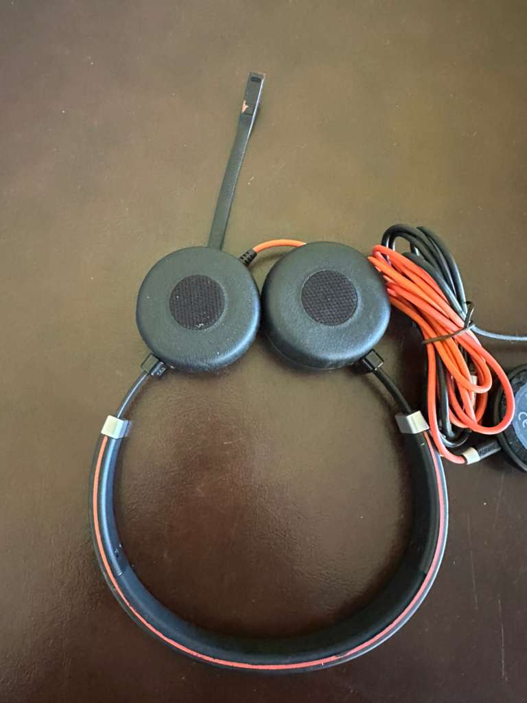 Genuine Jabra Evolve 40 Wired Stereo USB Headset HSC017 w/ Controller ...